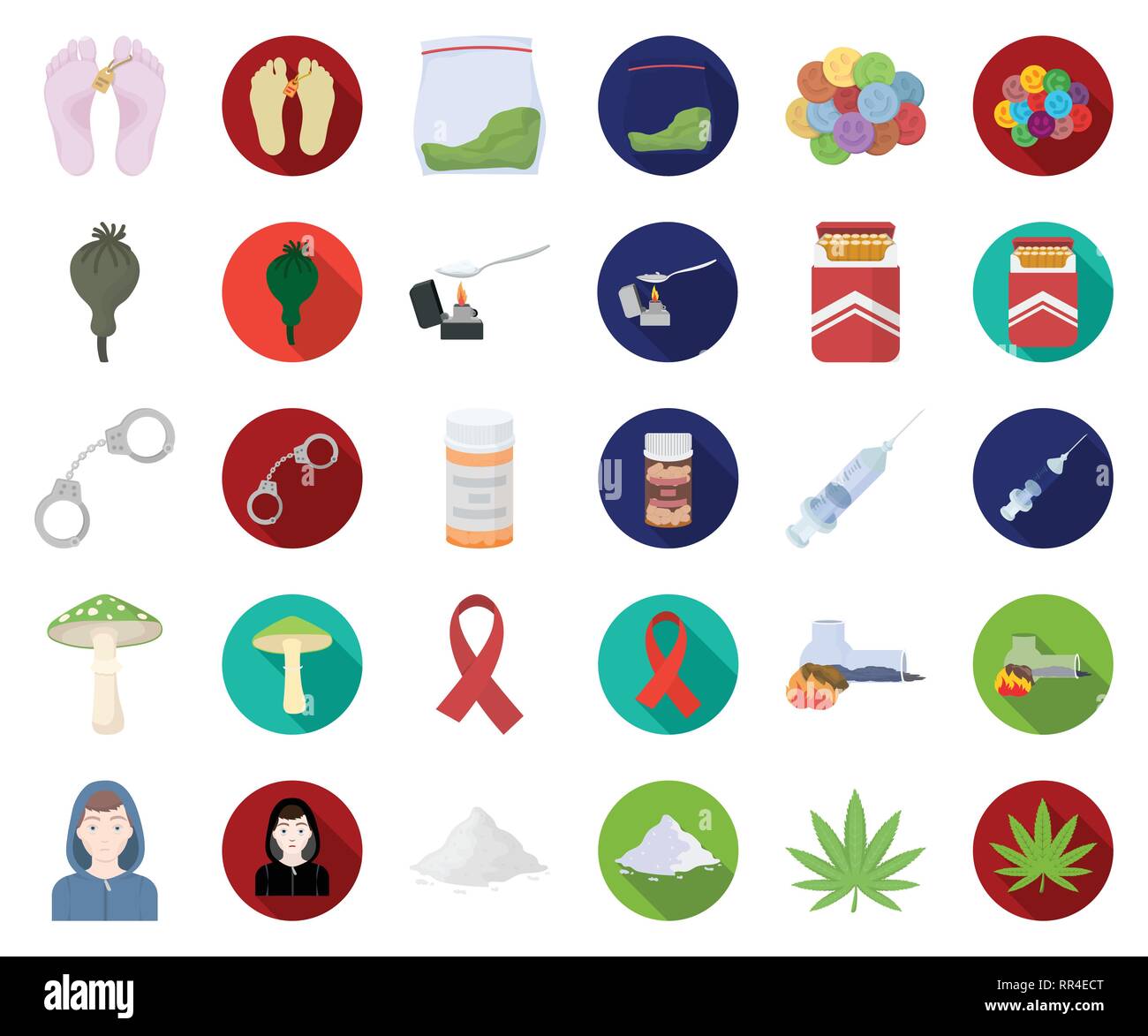 Cocain illustration Stock Vector Images - Alamy