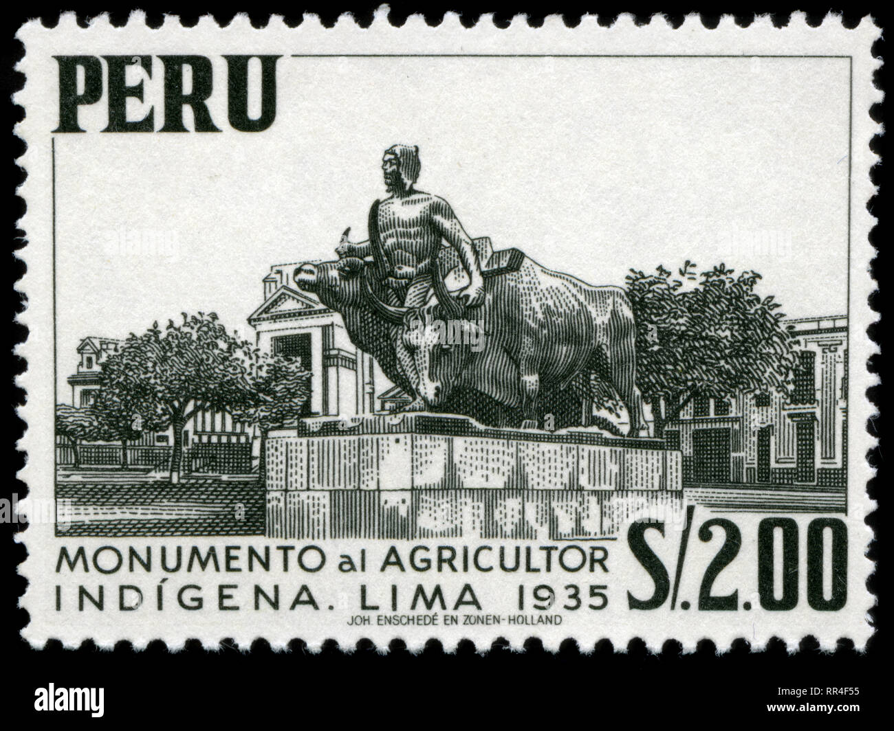 Postage stamp from Peru in the Personalities, Nature and Culture of ...