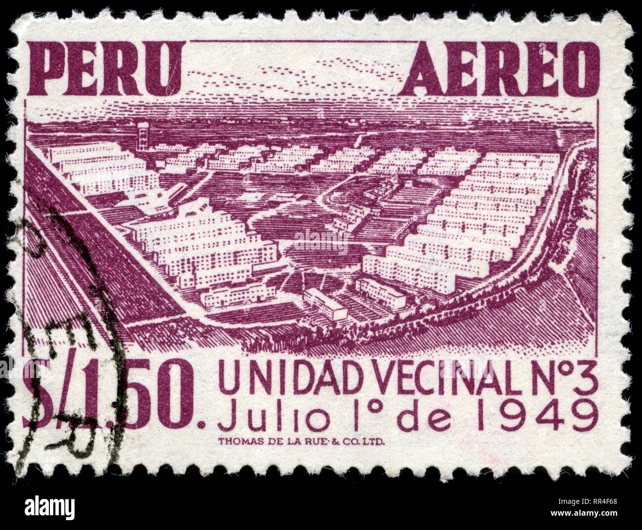 Postage stamp from Peru in the Air Mail Stamps of 1962: Country Motives ...