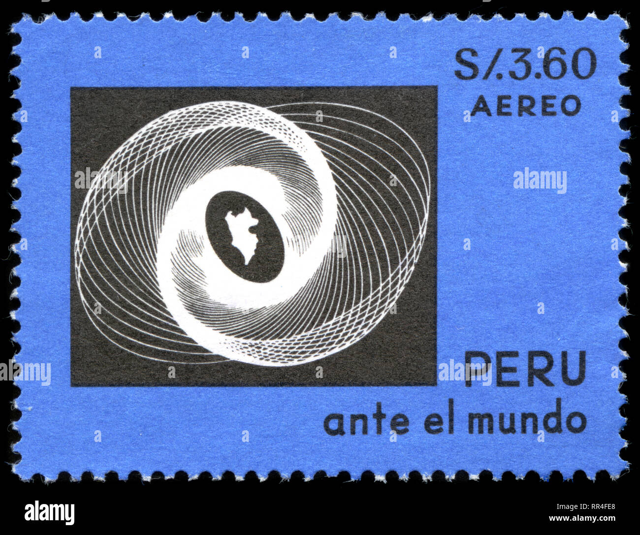 Postage stamp from Peru in the Photo exhibition "Peru in the world ...