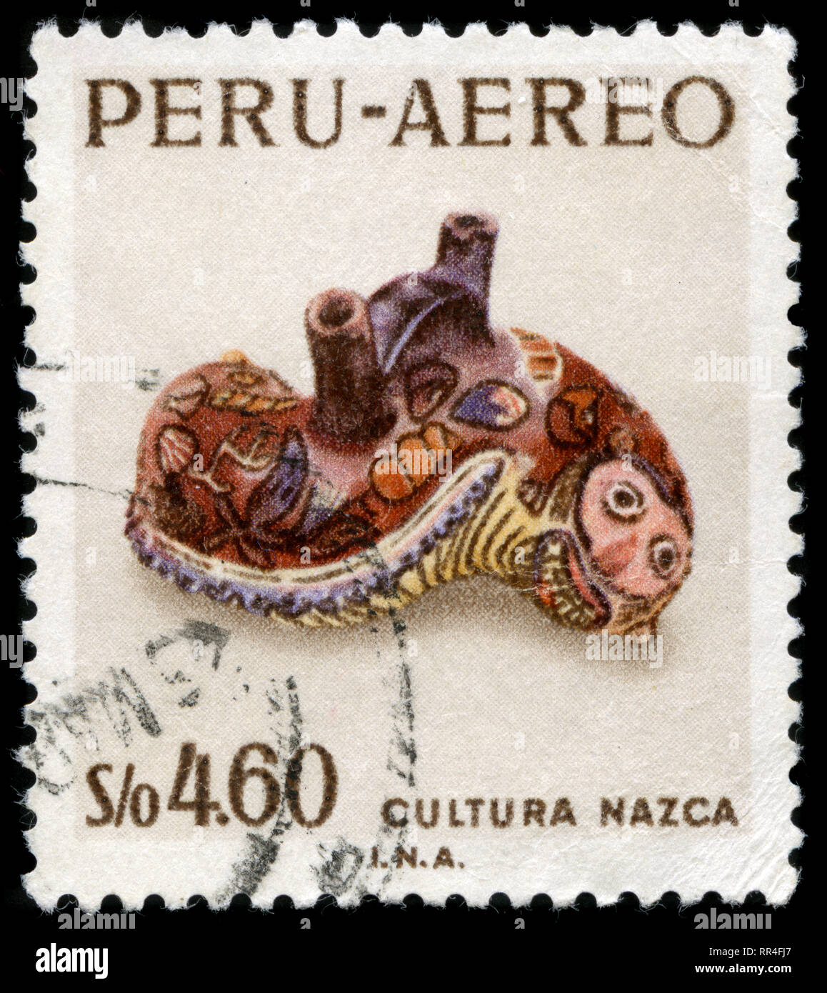Postage stamp peru hi-res stock photography and images - Alamy