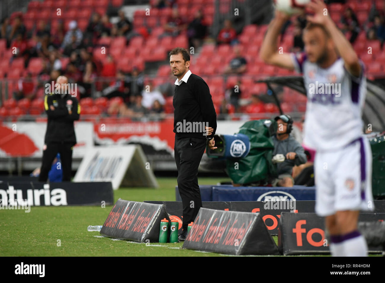 Spotless Stadium, Sydney, Australia. 24th Feb, 2019. A League football ...