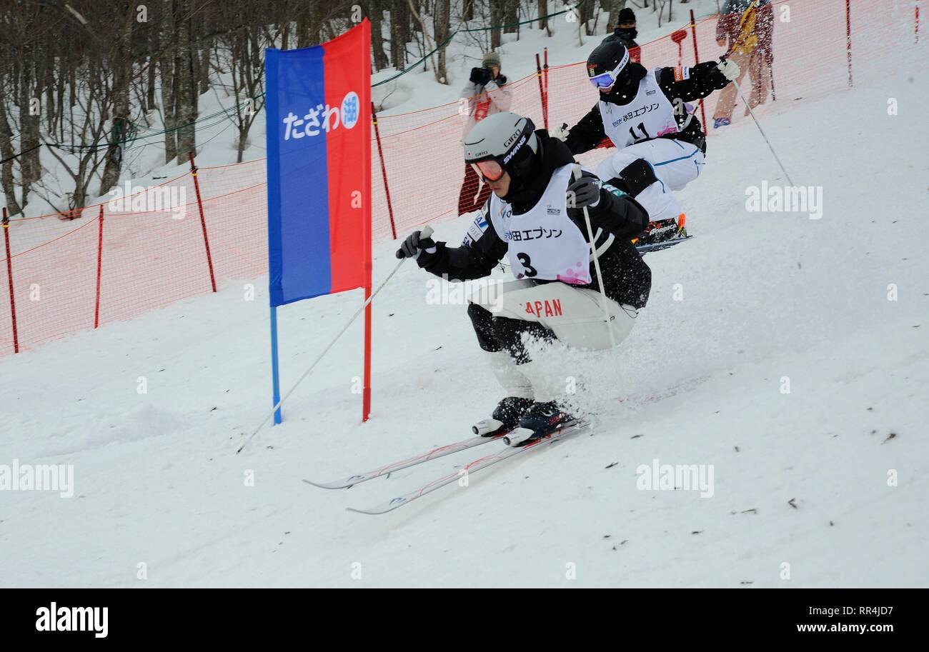 Ikuma Horishima of Japan during the 2018-19 FIS Freestyle Ski World Cup ...