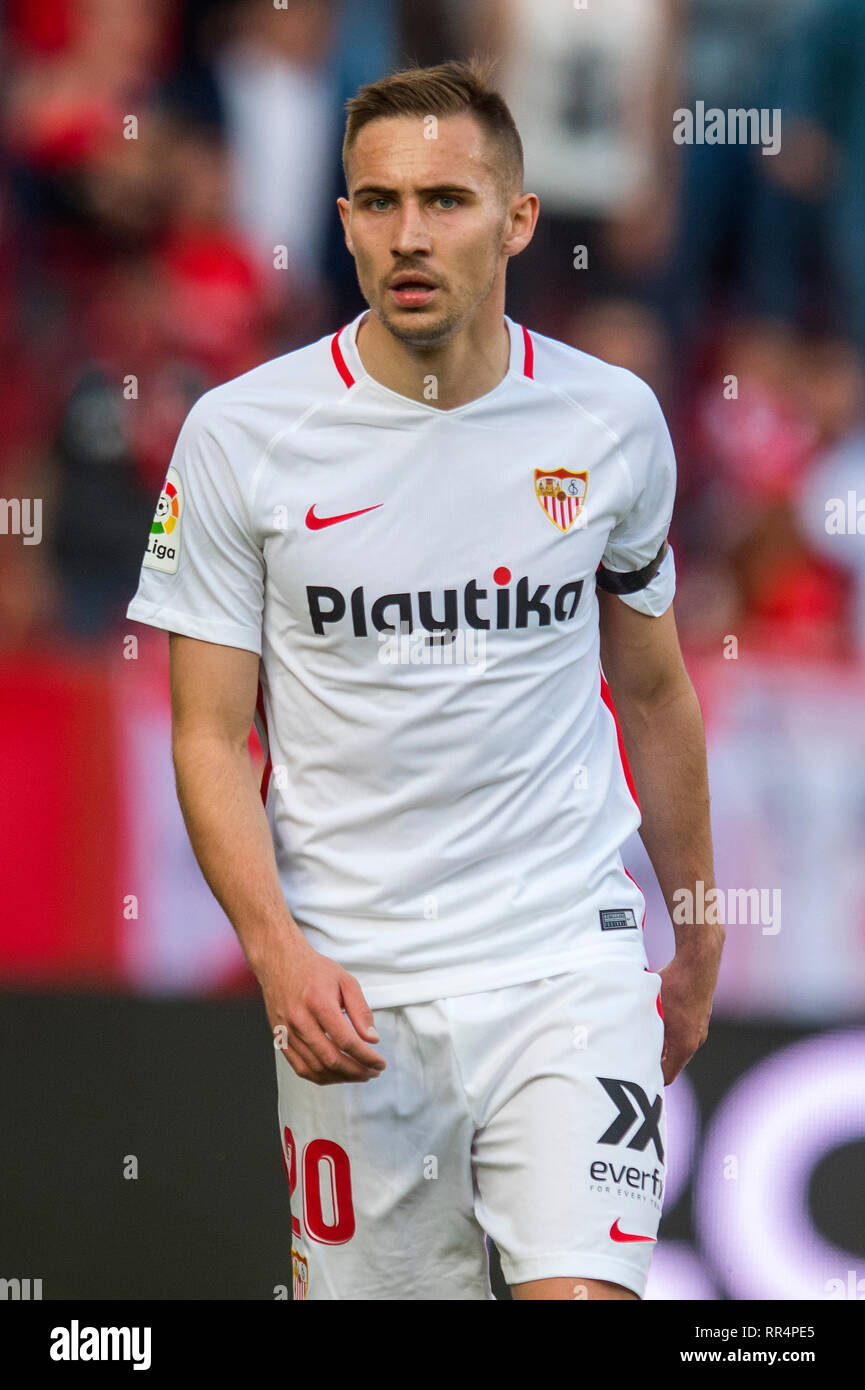SEVILLA, 23-02-2019. Primera Division Spanish League. LaLiga. Estadio ...