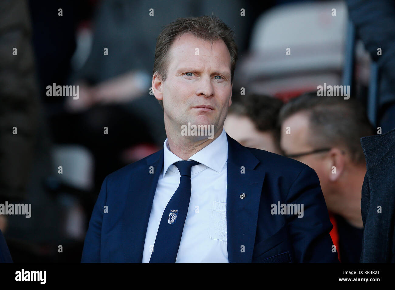 Emmen, Netherlands. 24th Feb, 2019. EMMEN, 24-02-2019, Stadium Oude ...