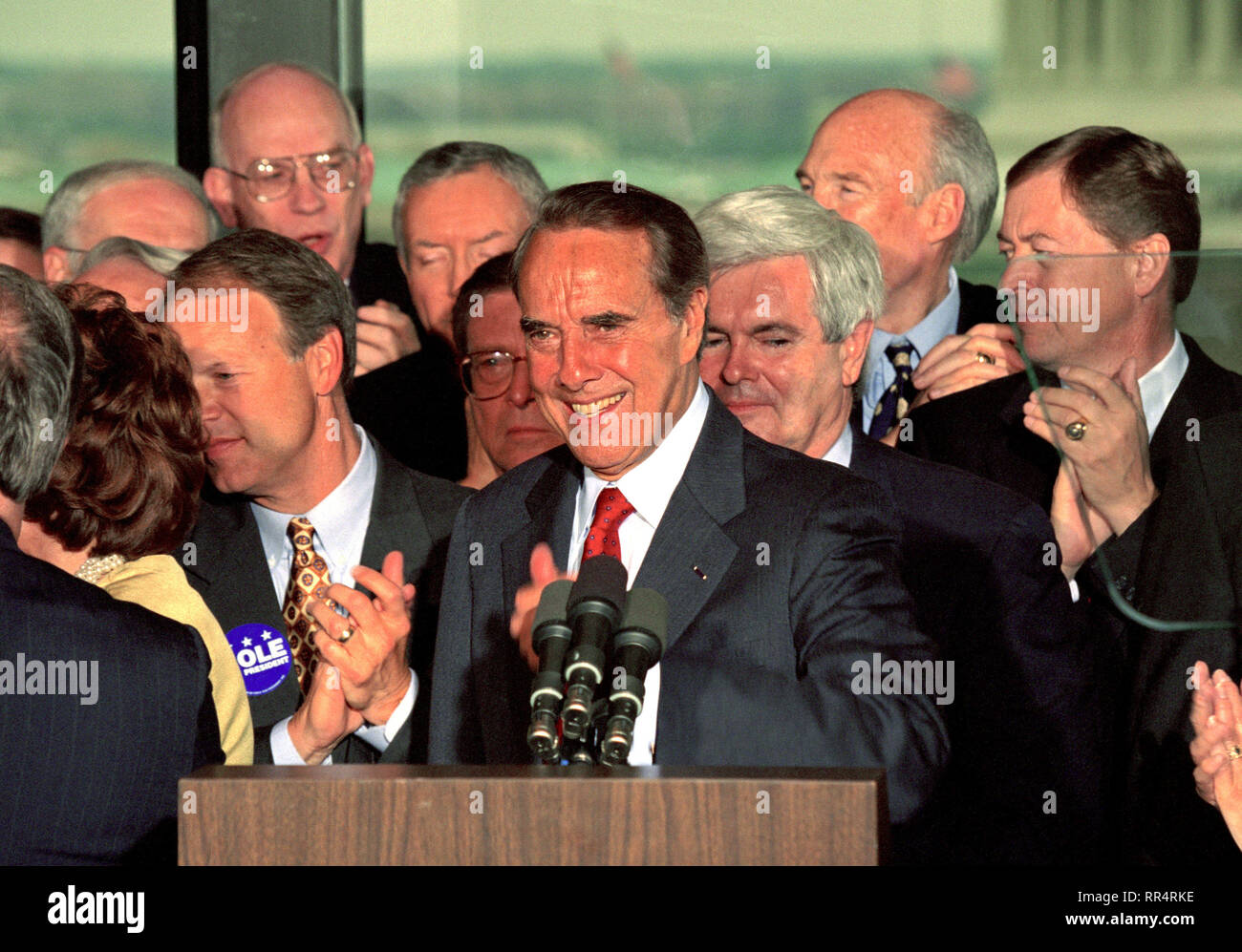 Presidential candidate bob dole 1996 hi-res stock photography and ...