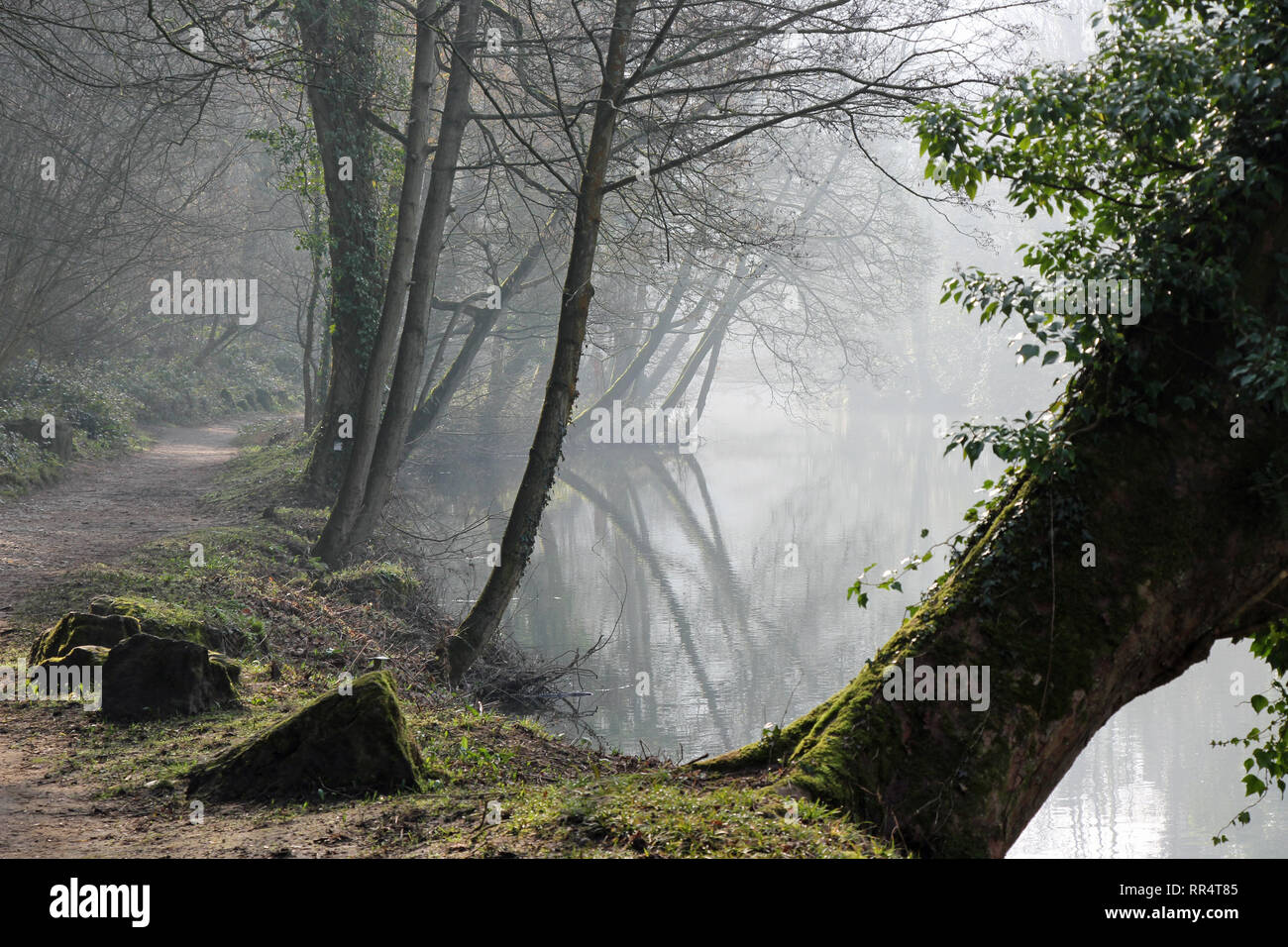 A misty matlock bath hi-res stock photography and images - Alamy