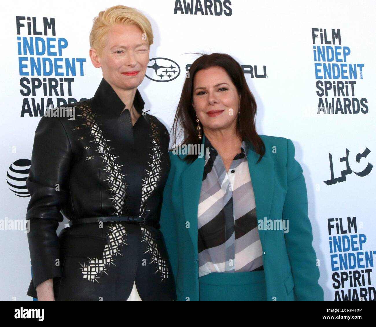 Santa Monica, CA. 23rd Feb, 2019. Tilda Swinton, Marcia Gay Harden at ...