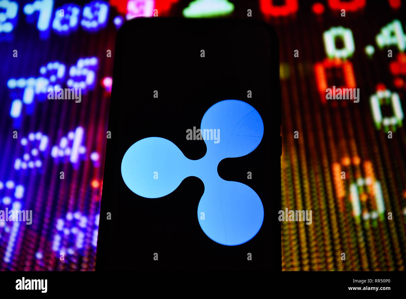Ripple logo hi-res stock photography and images - Alamy