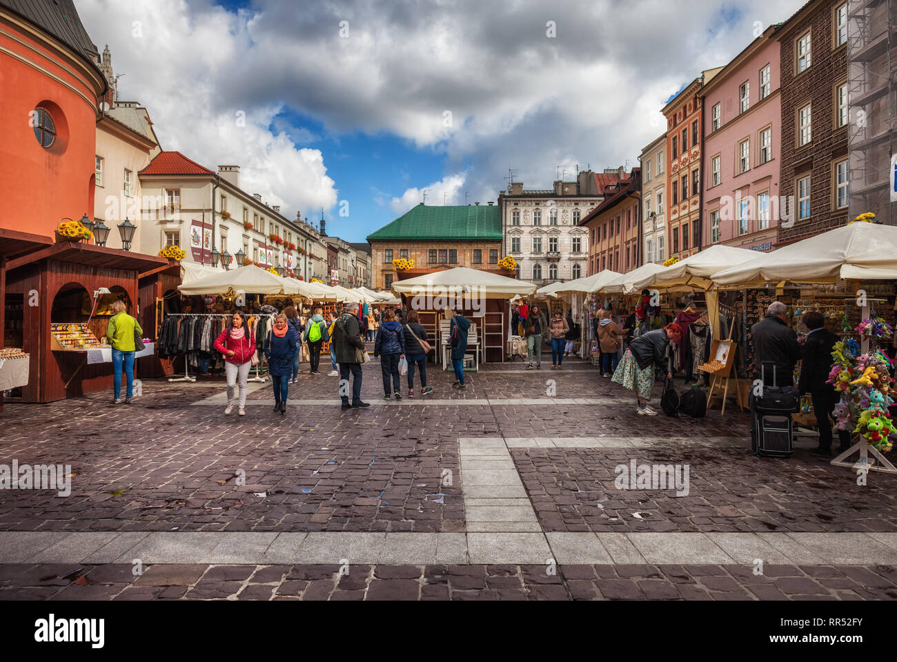 Old Small Town Square