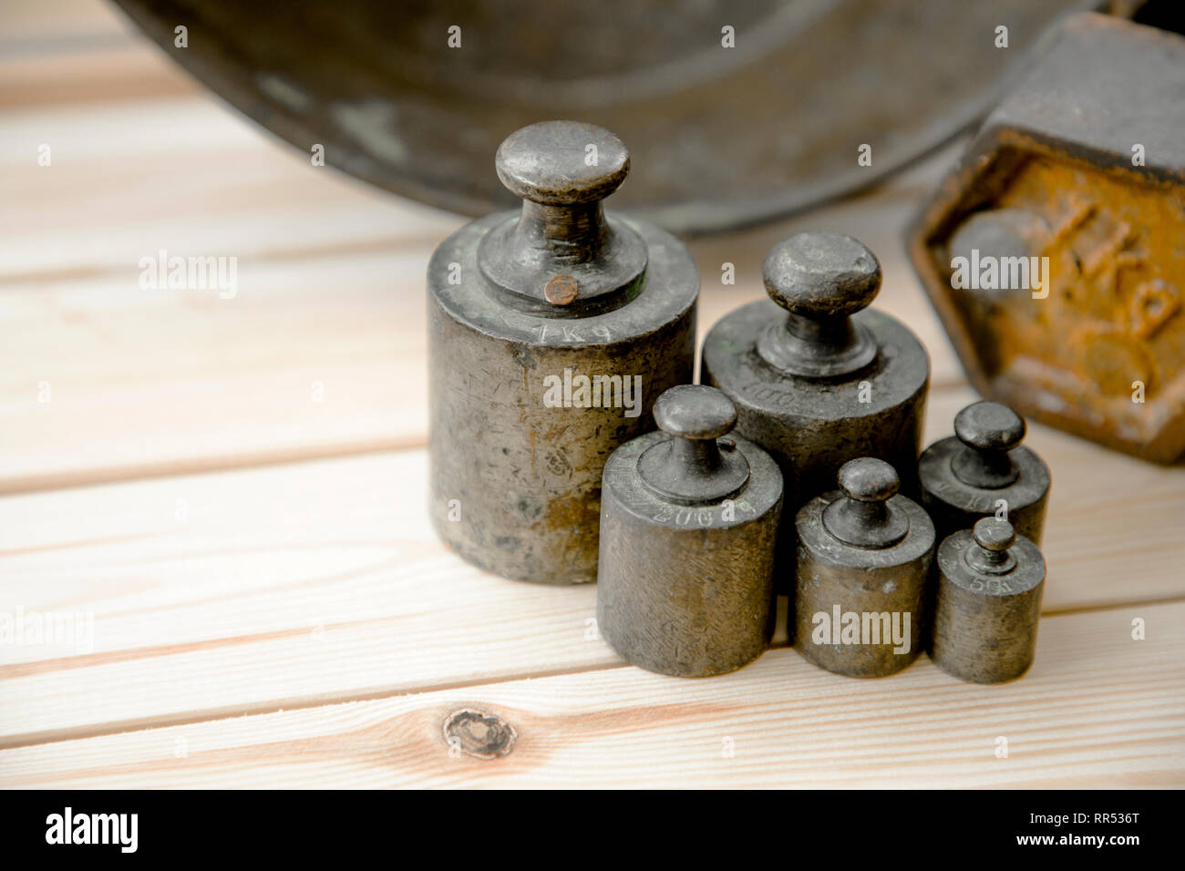 Iron weights hi-res stock photography and images - Alamy