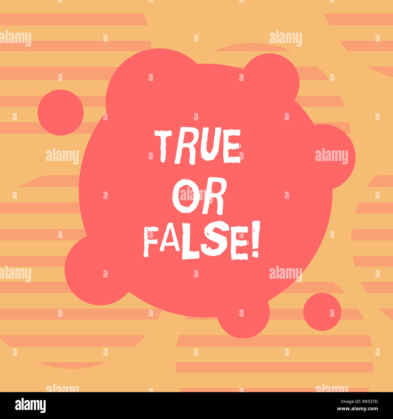 Word writing text True Or False. Business concept for Decide between a ...