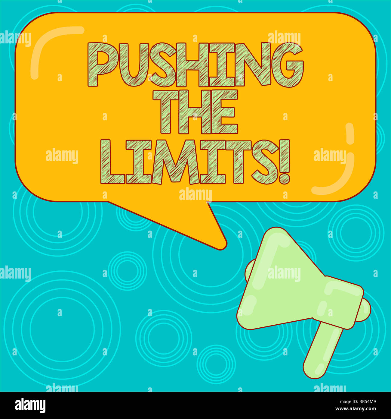 Word writing text Pushing The Limits. Business concept for test ...