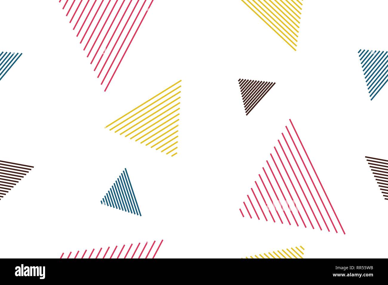 Seamless, abstract background pattern made with lines forming triangle ...