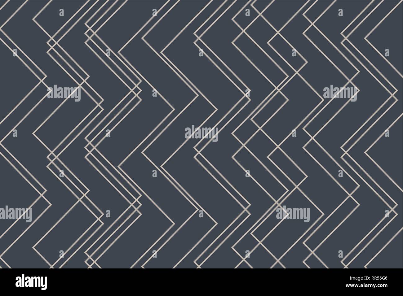 Abstract Background Pattern Made With Zigzag Lines Decorative And Modern Vector Art In Grey