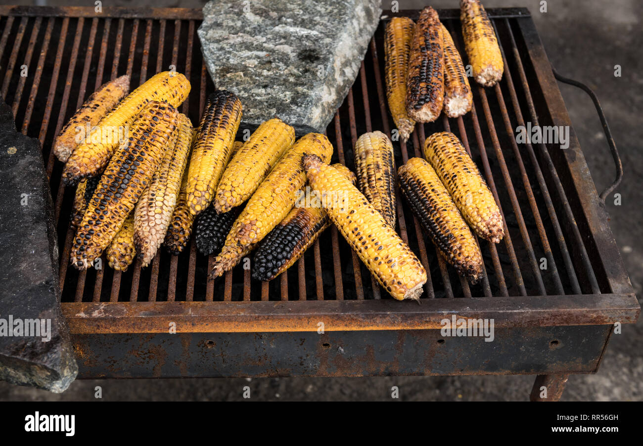 Roasted maize corn hi-res stock photography and images - Alamy