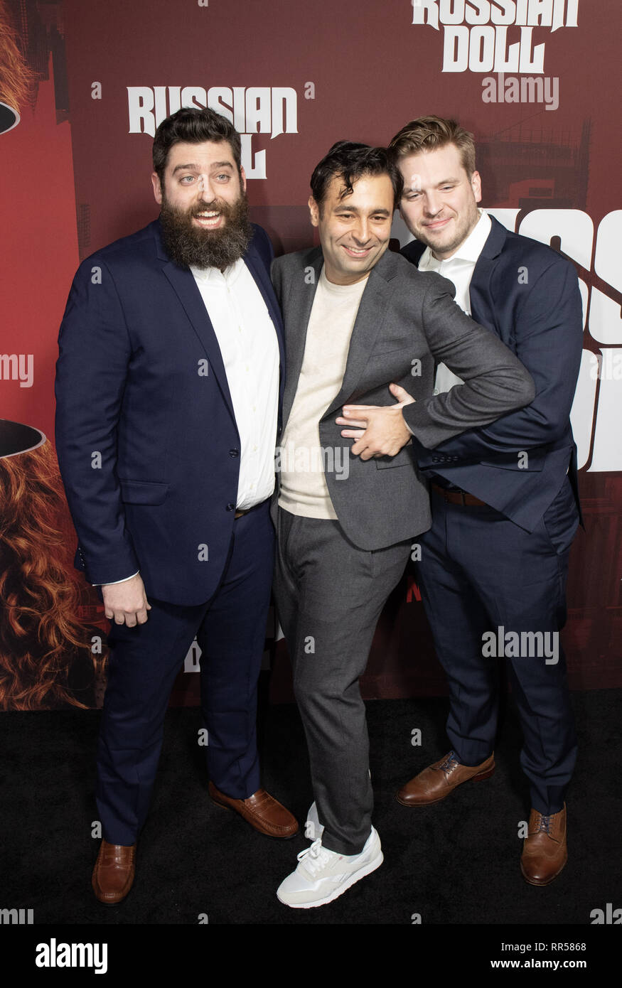 Cast members from Netflix's Russian Doll on the Red Carpet at ...