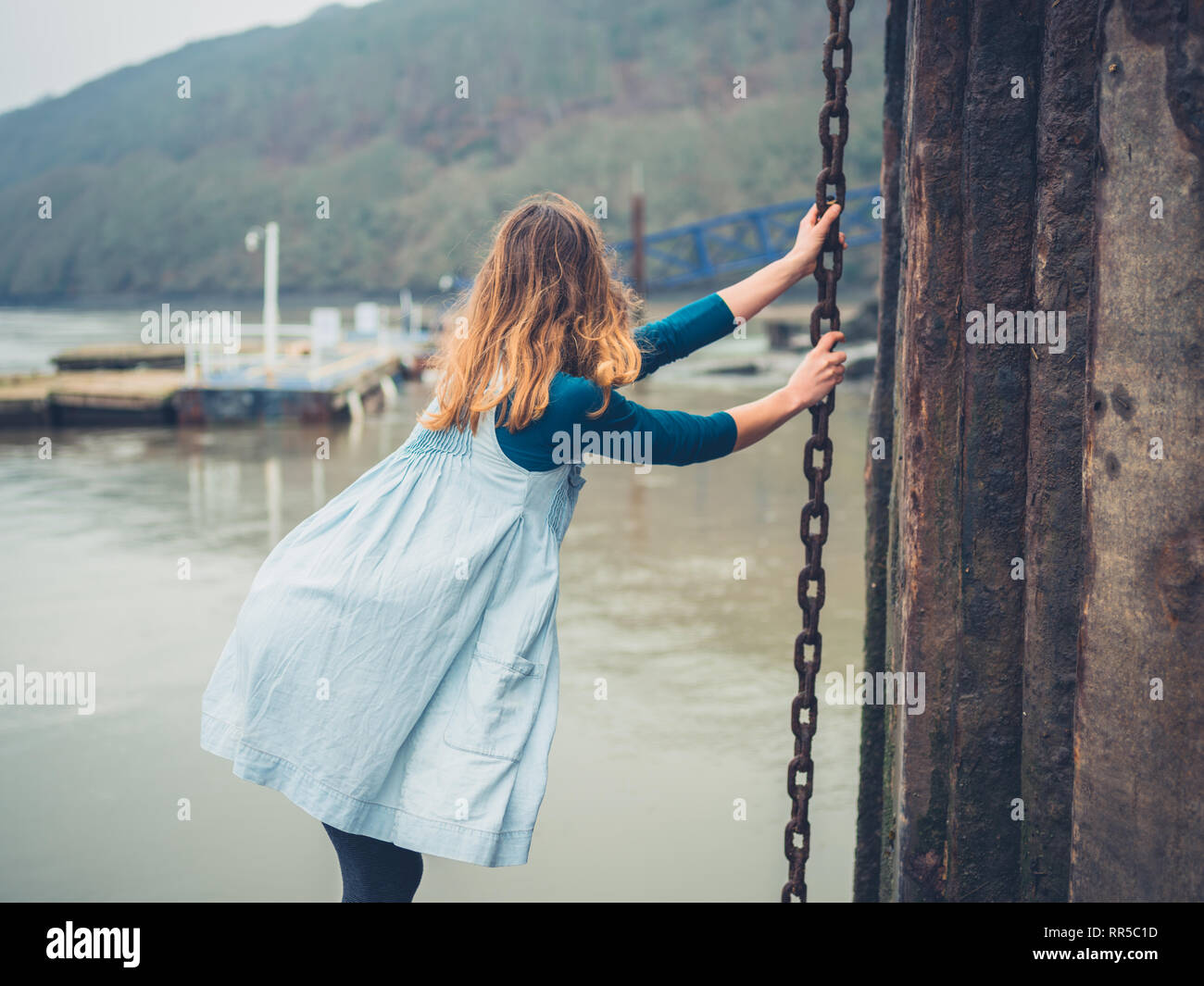 Yanking hi-res stock photography and images - Alamy