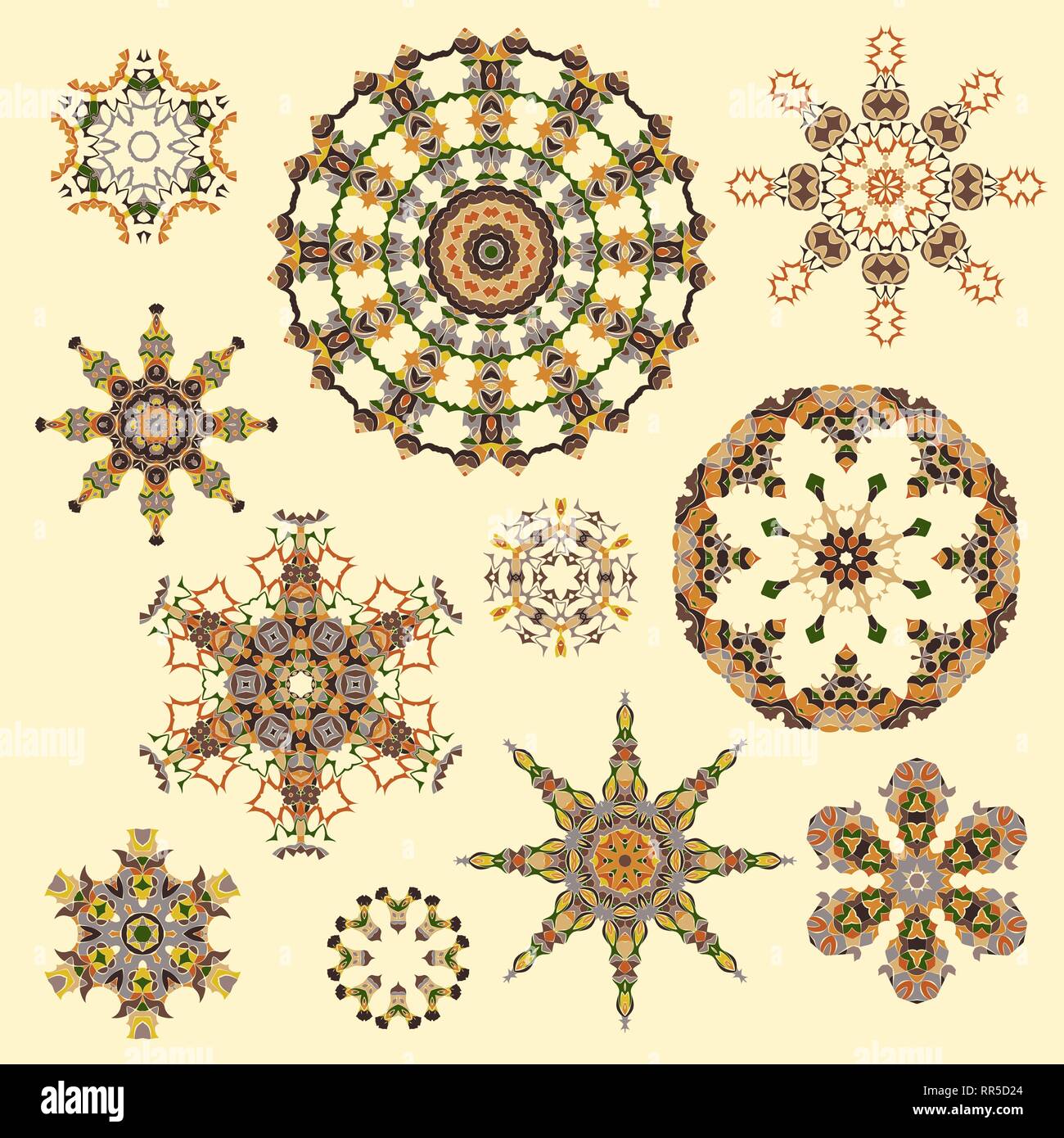 Baroque symmetry Stock Vector Images - Alamy