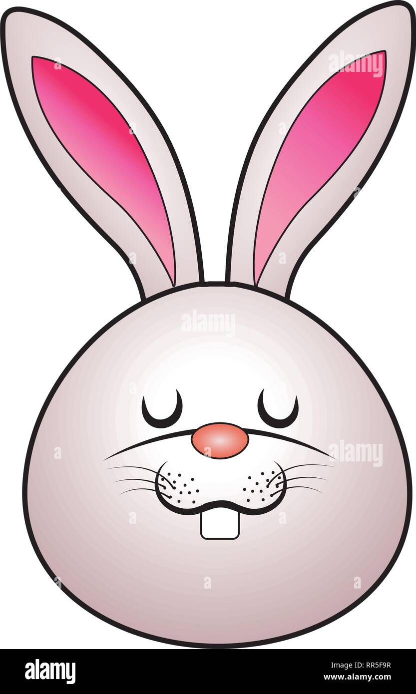 cute rabbit cartoon Stock Vector Image & Art - Alamy