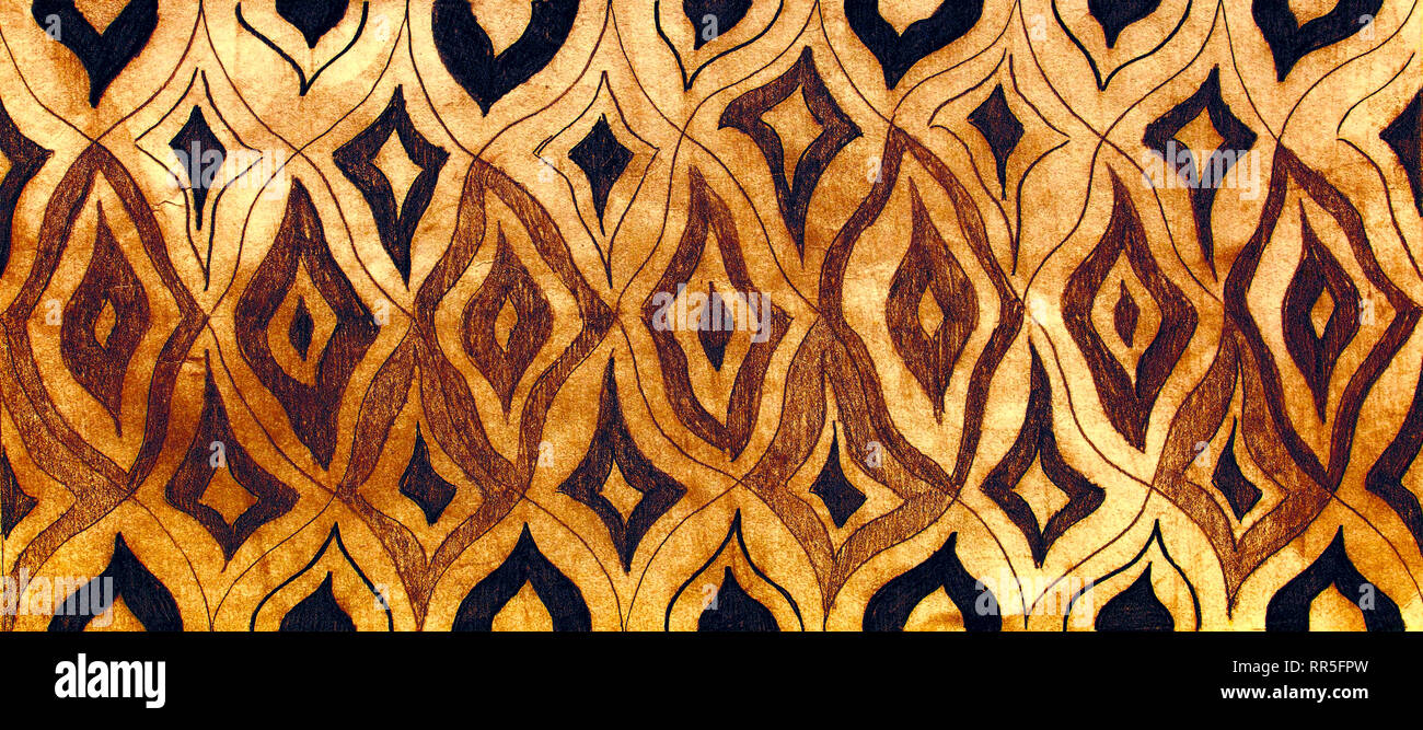 hand drawn rhytmical structured pattern on paper Stock Photo - Alamy