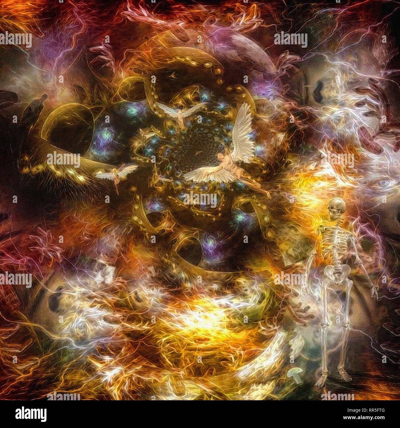 Skeleton angels hi-res stock photography and images - Alamy