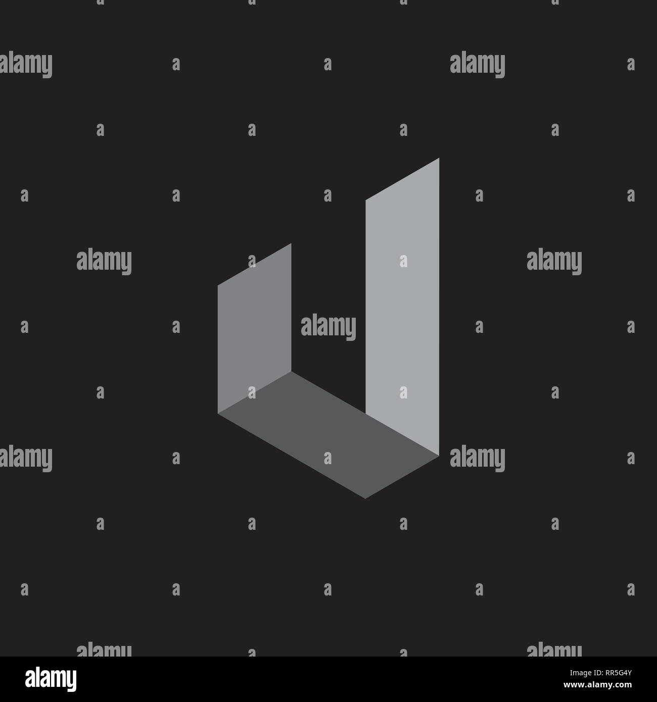 letter j simple 3d gradient logo vector Stock Vector Image & Art - Alamy