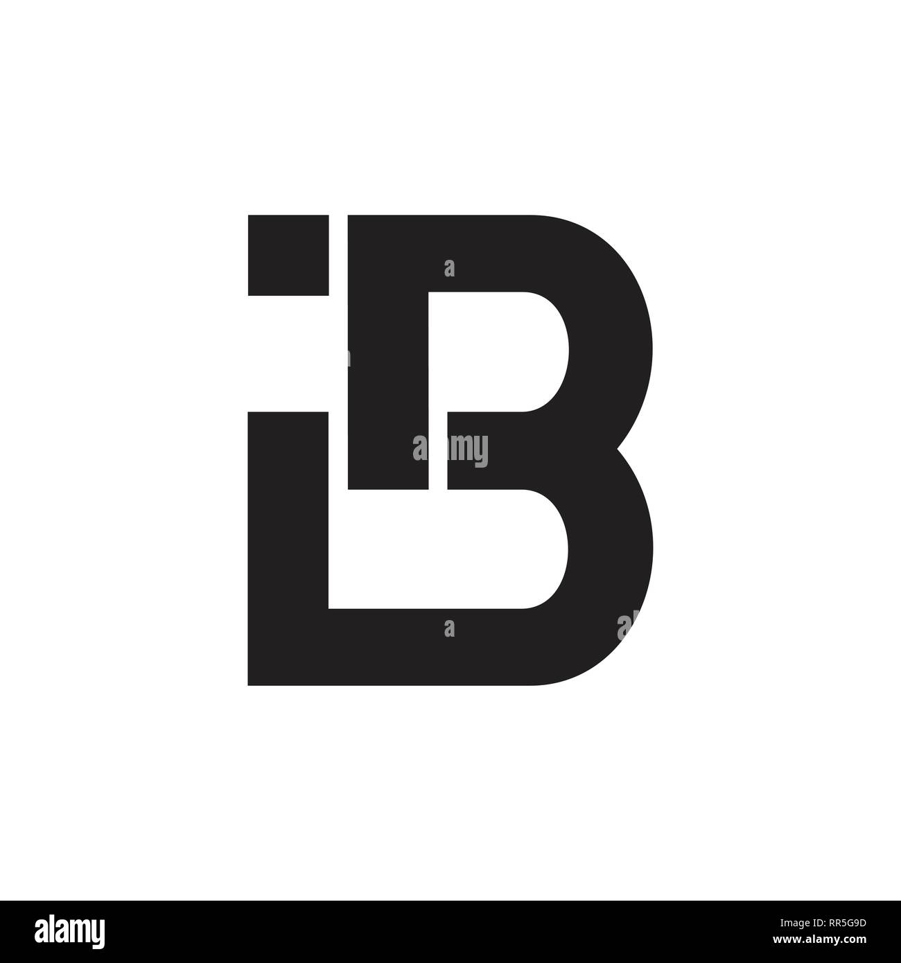 Ib initial Cut Out Stock Images & Pictures - Alamy