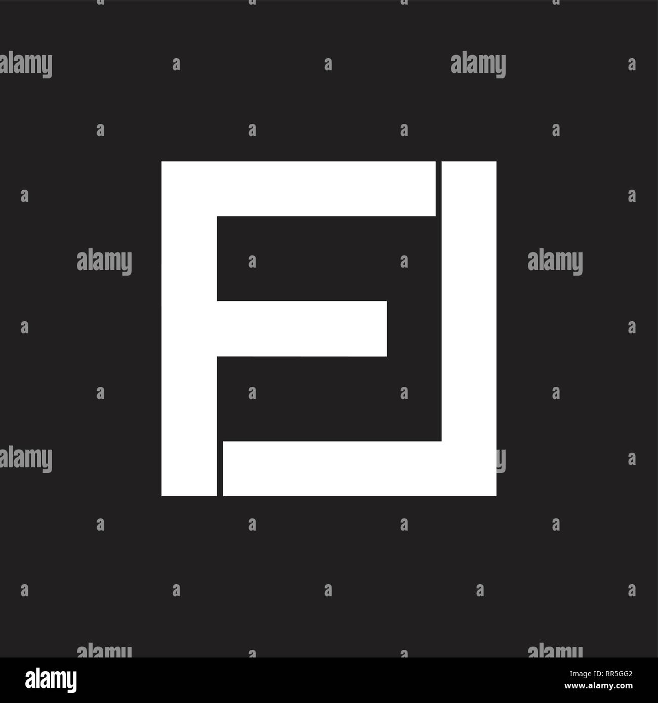 Fl logo Stock Vector Images - Alamy