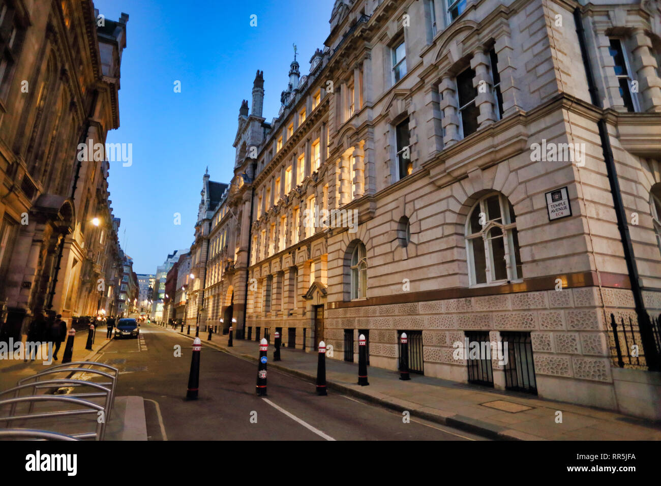 Temple Avenue, City of London, London, England, UK Stock Photo - Alamy