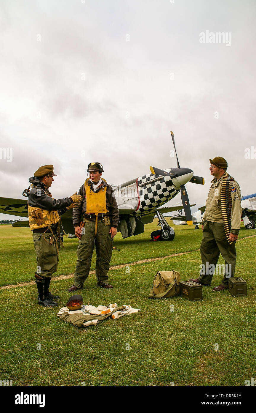 Ww2 us army pilot hi-res stock photography and images - Alamy