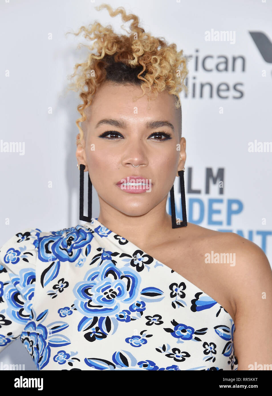SANTA MONICA, CA - FEBRUARY 23: Emmy Raver-Lampman attends the 2019 ...