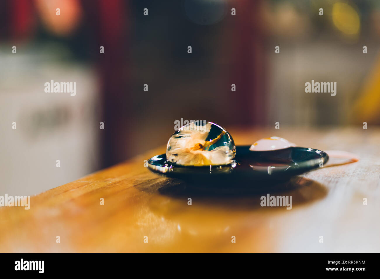 Sakura Cherry blossoms rain drop jelly | Japanese pudding | Food ...