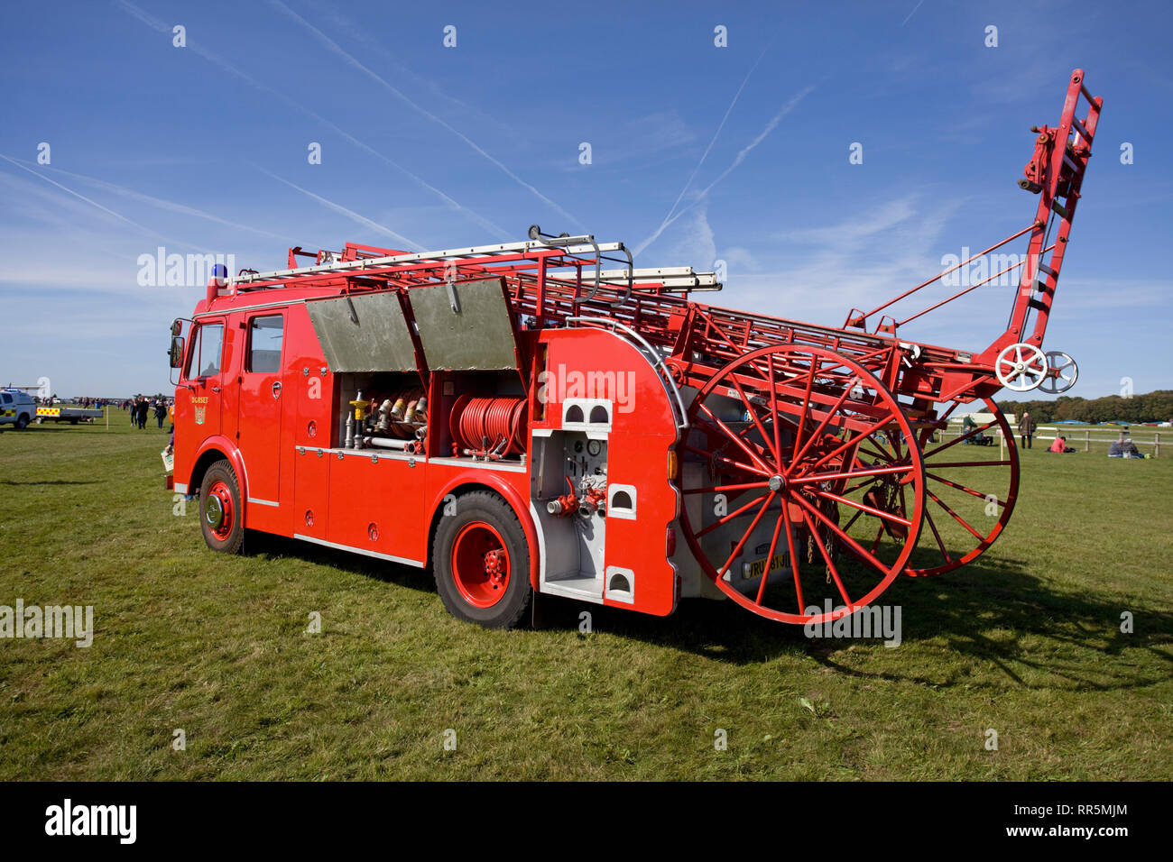 Vintage british fire engine hi-res stock photography and images - Alamy