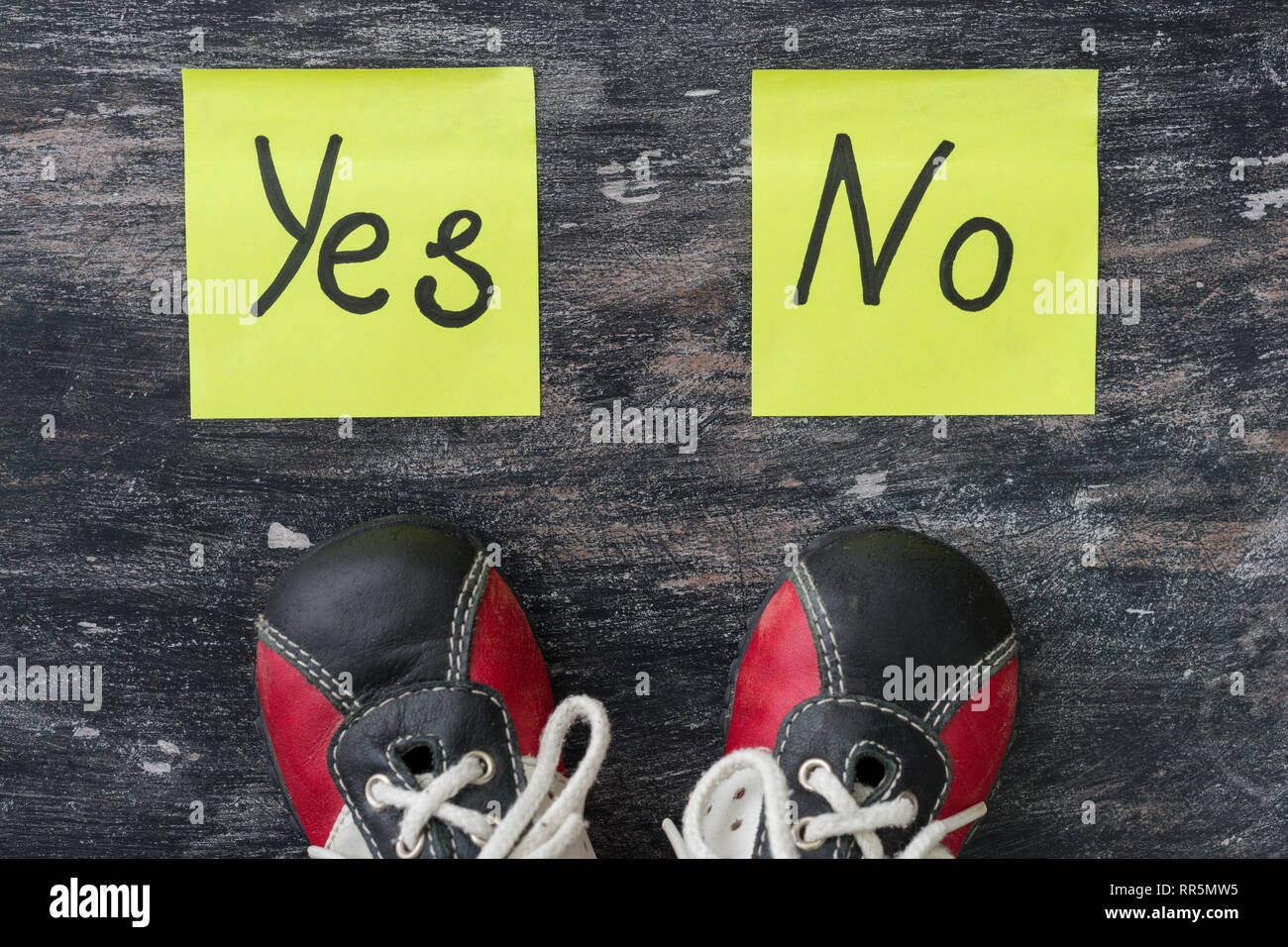 Choosing between problem solution hi-res stock photography and images ...