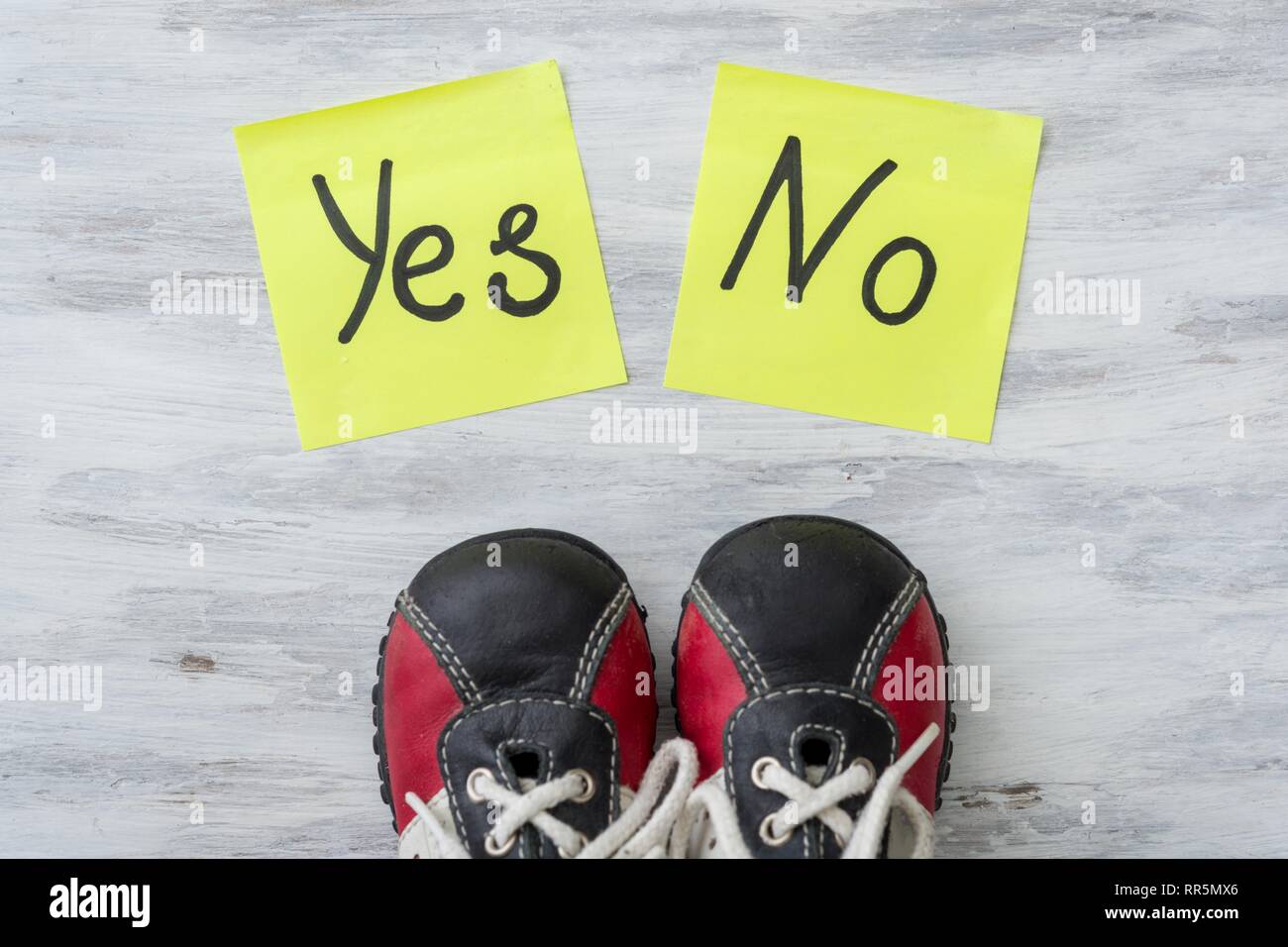 Choosing between problem solution hi-res stock photography and images ...