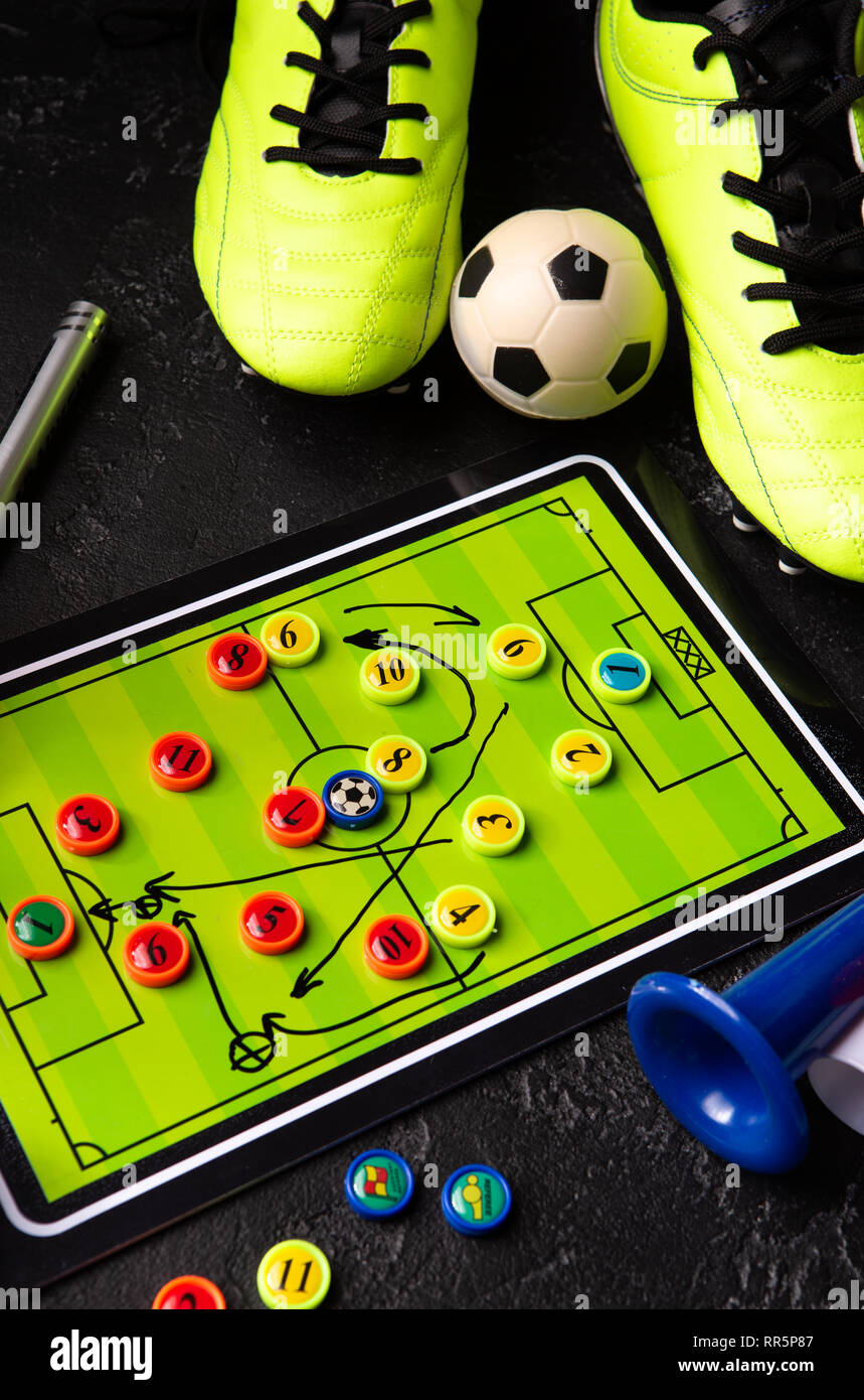 Football boots child hi-res stock photography and images - Alamy