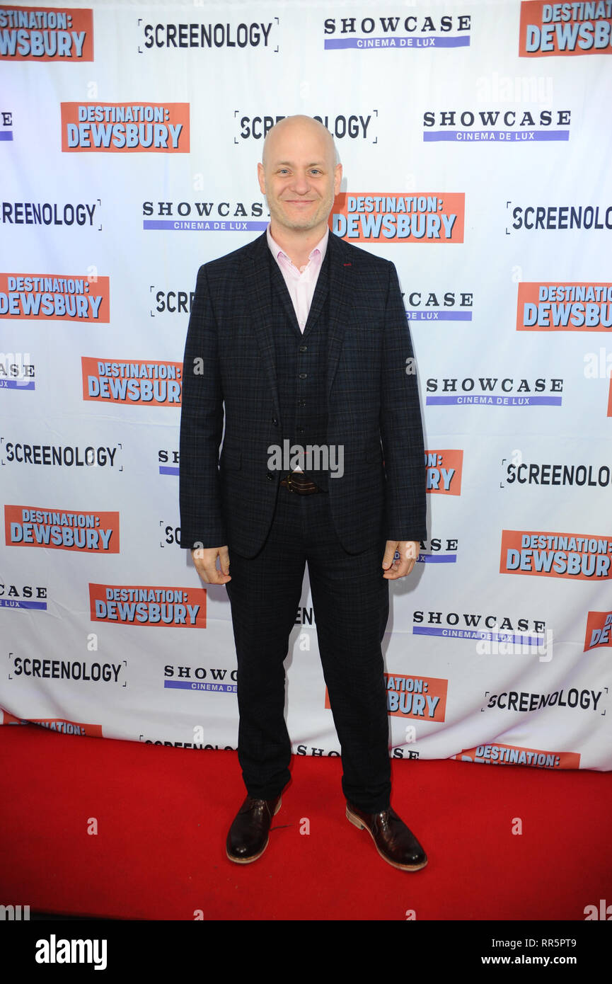 David Keogh seen during the Destination Dewsbury UK premiere. A ...