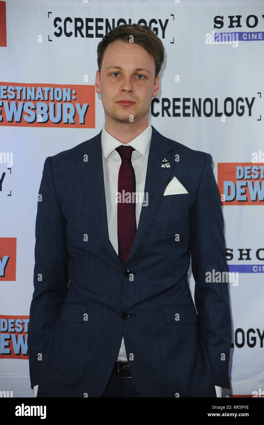 Jack Spring seen during the Destination Dewsbury UK premiere. A ...
