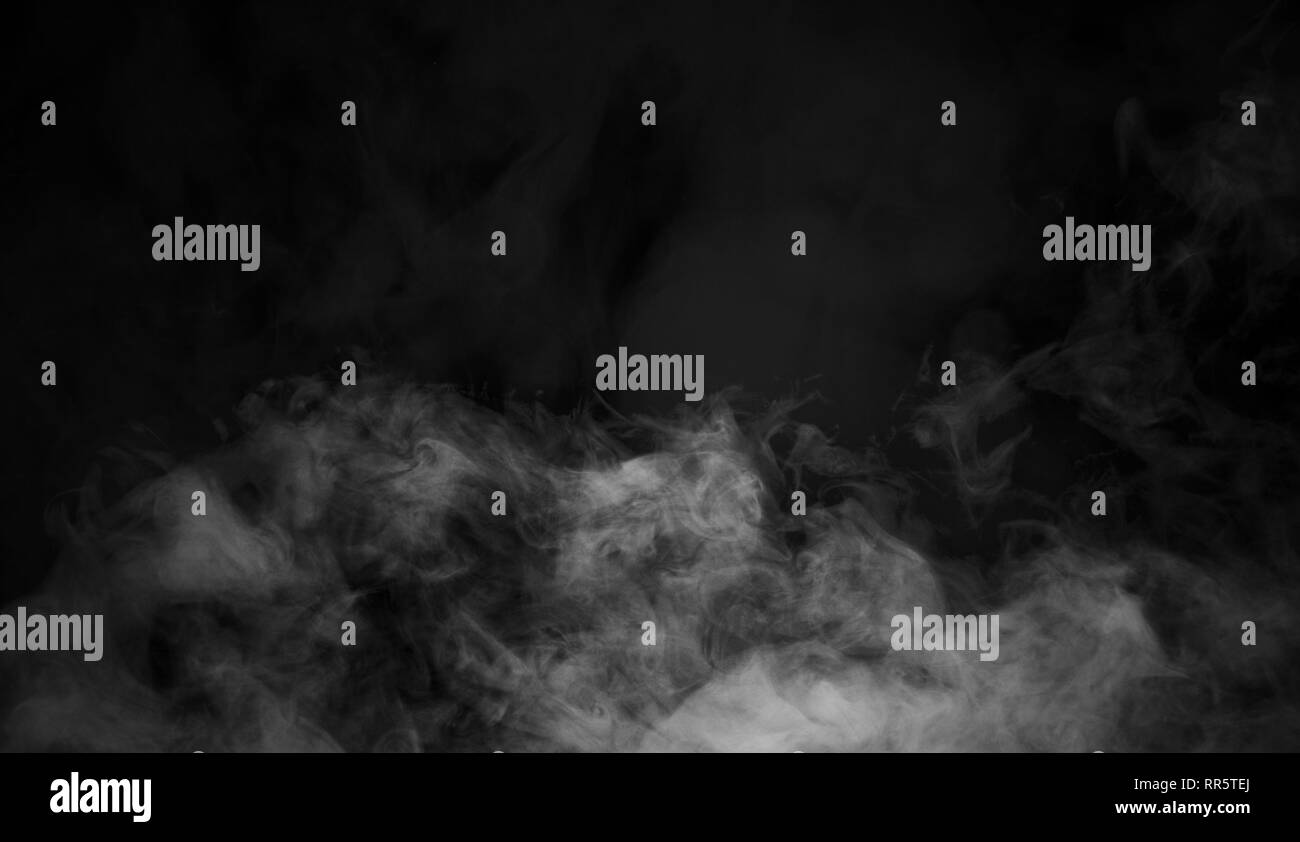 Smoke texture overlays on Black and White Stock Photos & Images - Alamy