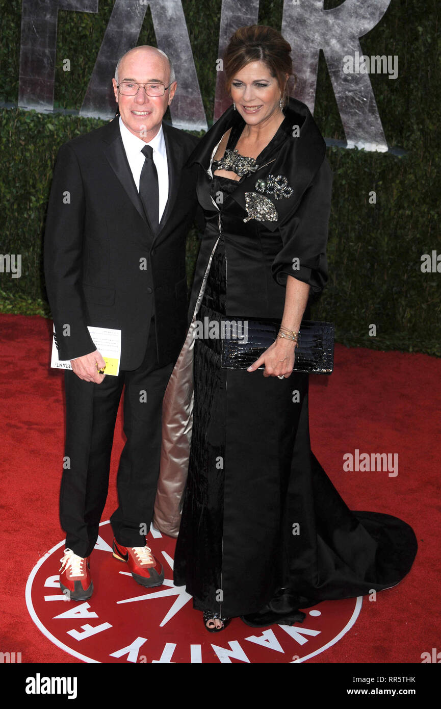 Rita Wilson at the 2010 Vanity Fair Oscar Party hosted by Graydon ...