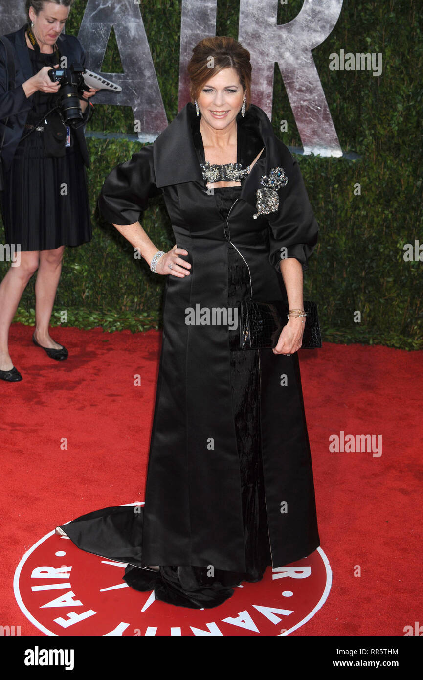 Rita Wilson at the 2010 Vanity Fair Oscar Party hosted by Graydon ...
