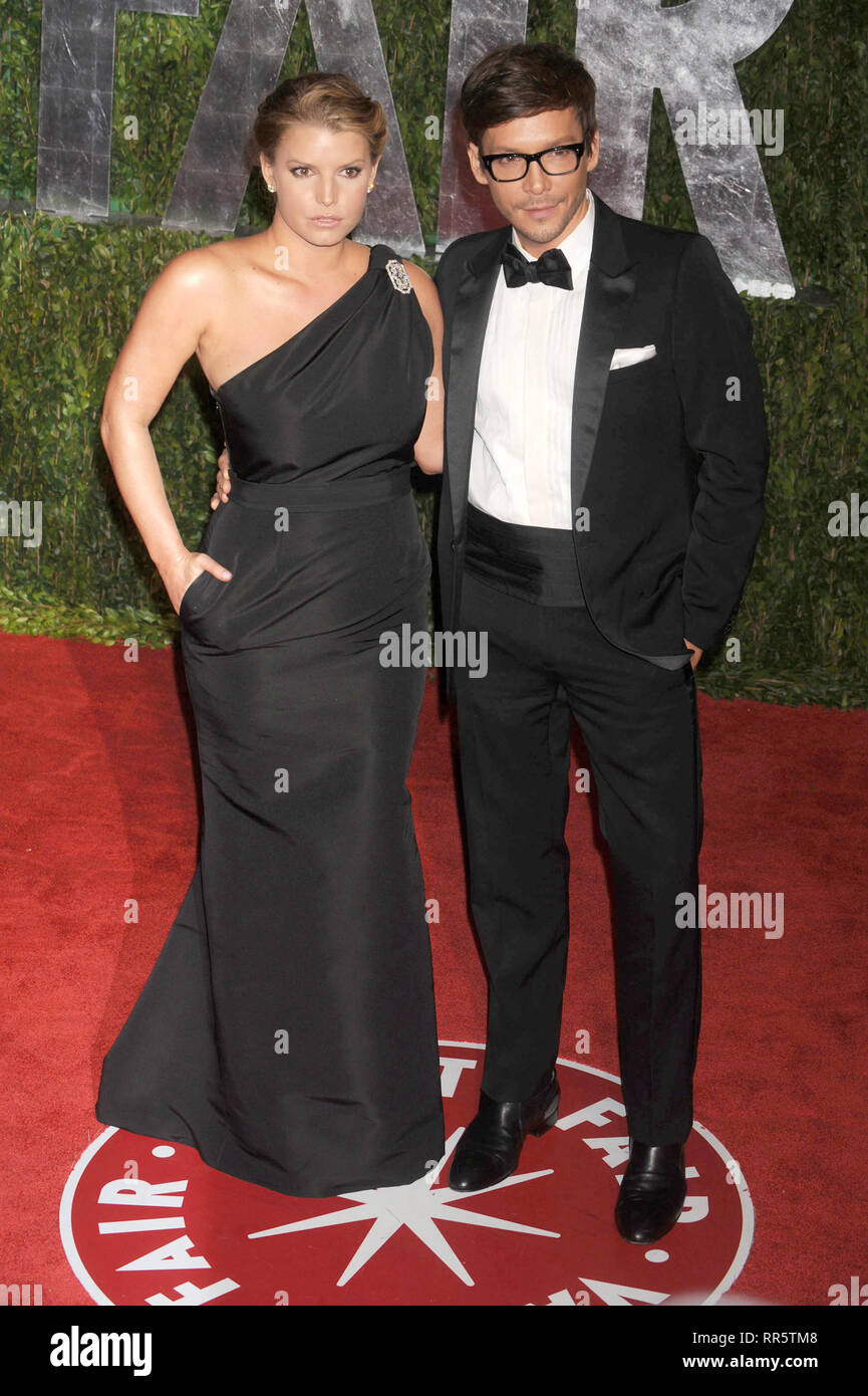 Jessica simpson and ken paves hi-res stock photography and images - Alamy