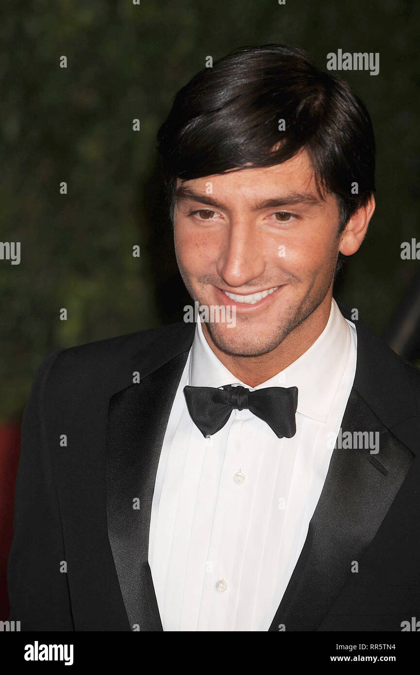 Evan Lysacek at the 2010 Vanity Fair Oscar Party hosted by Graydon ...