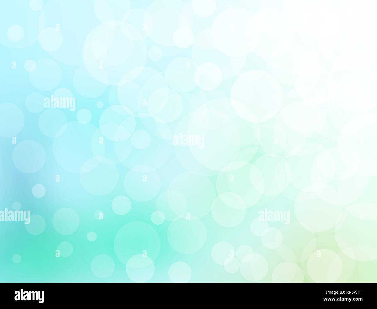 Bokeh blue green yellow Stock Vector Images - Alamy