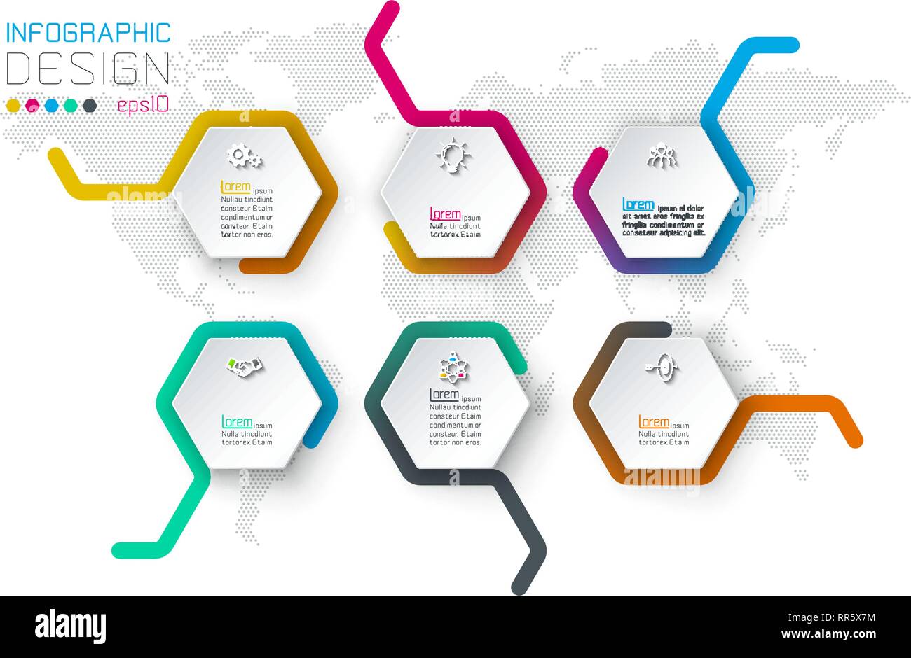 6 row Stock Vector Images - Alamy