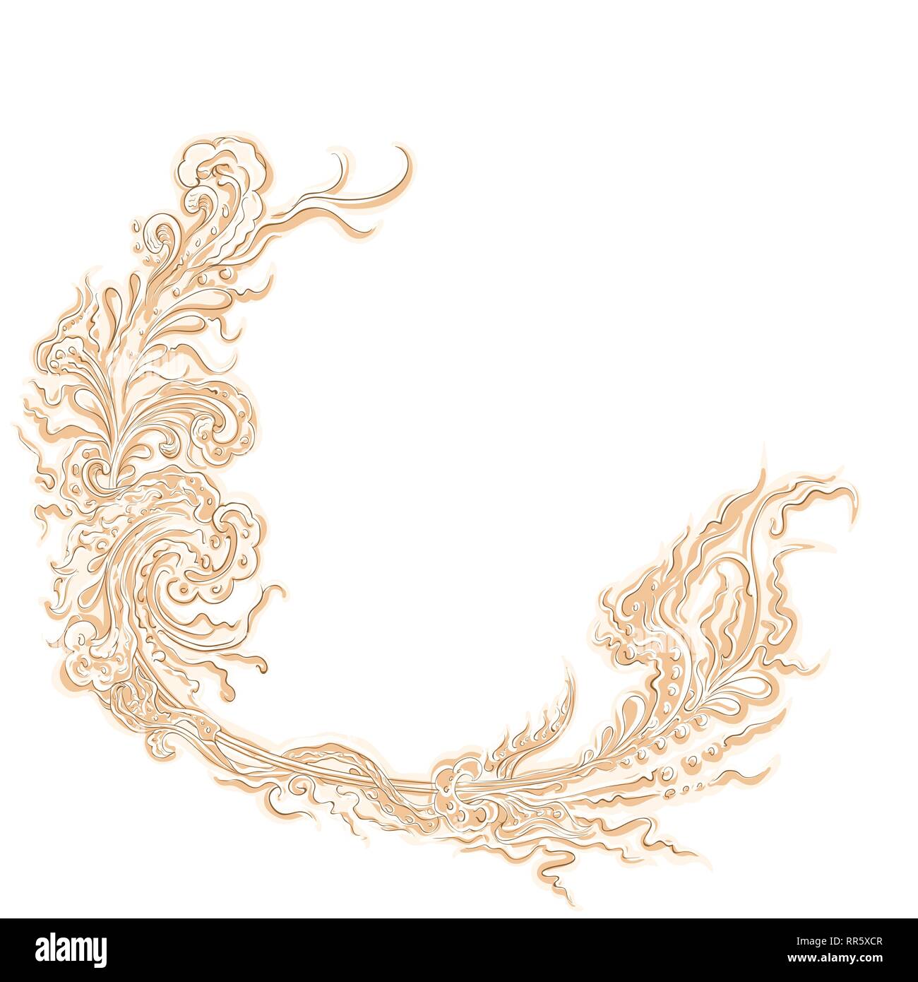 Background hand drawing label Stock Vector Image & Art - Alamy