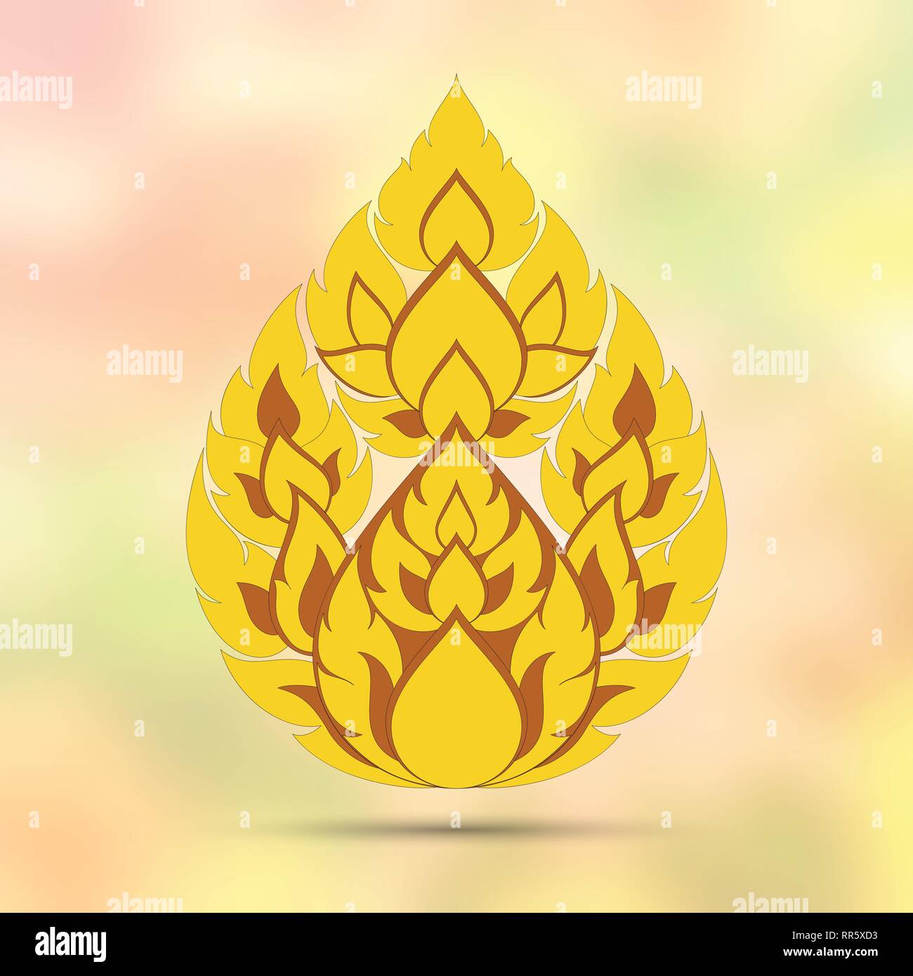 Line thai art Stock Vector Image & Art - Alamy