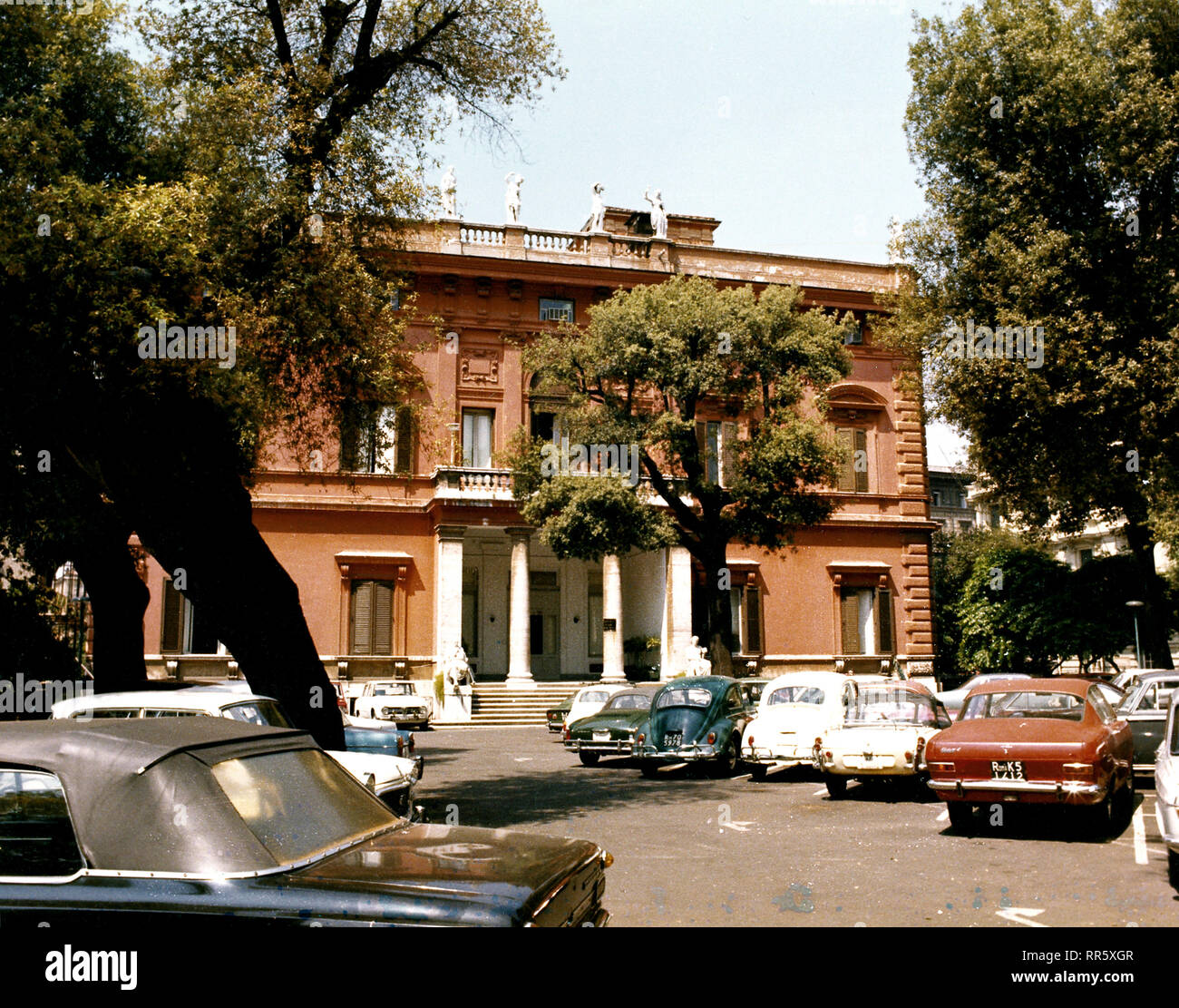 Rome - Annex Office Building - 1970 Stock Photo - Alamy