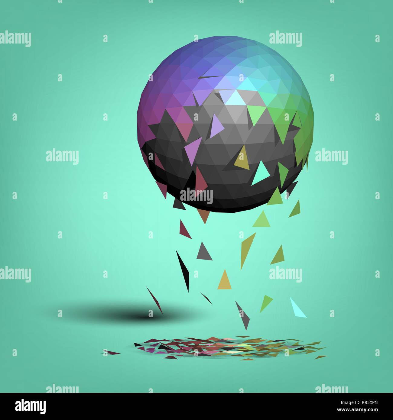 Tone of color abstract Stock Vector Image & Art - Alamy